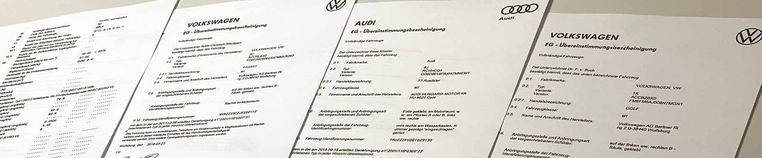 Commandez le document COC pour Audi, Seat et Volkswagen ici – COC ...